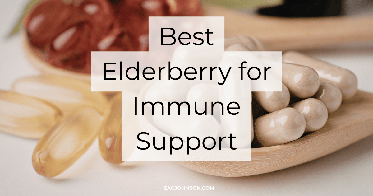 Best Elderberry for Immune Support (2026) - Zac Johnson - ZacJohnson.com
