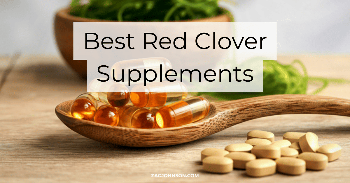 Best Red Clover Supplements (2026) - Zac Johnson - ZacJohnson.com